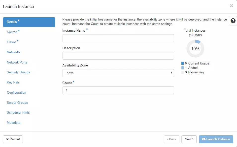 ئۇبۇنتۇغا OpenStack نى قاچىلاڭ 6717_5