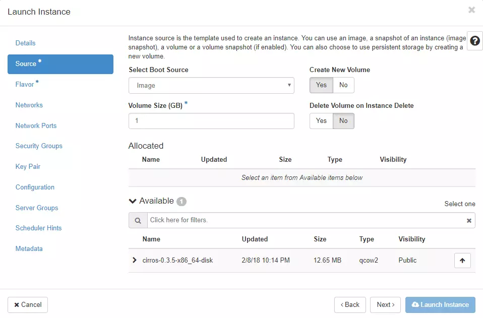 ئۇبۇنتۇغا OpenStack نى قاچىلاڭ 6717_6