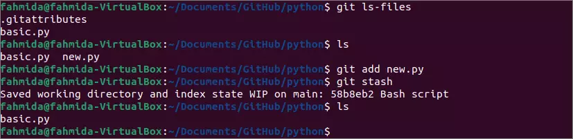 Bagaimana cara menyimpan file yang tidak terlacak di Git? 6760_4