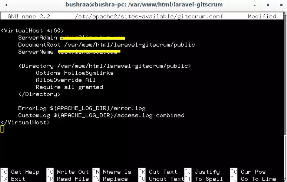 Debian 10 に GitScrum をインストールする方法 6764_40