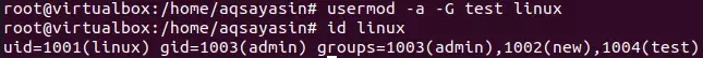 Linux Command: Usermod Usage 6778_5