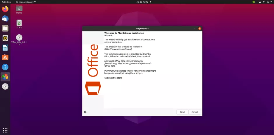 Wéi installéiere mir Microsoft Office op Linux 677_5