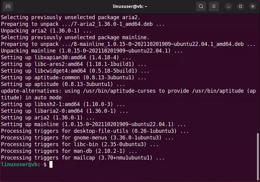 Isa kana Simudzira Kune Ichangoburwa Linux Kernel paUbuntu 22.04 67_5