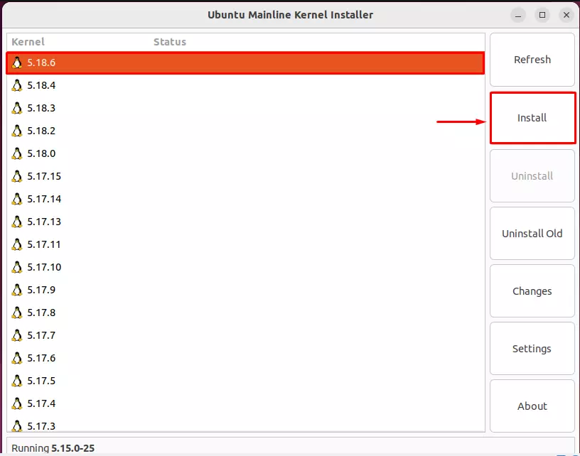 Instal utawa Nganyarke Kanggo Kernel Linux Paling Anyar ing Ubuntu 22.04 67_7