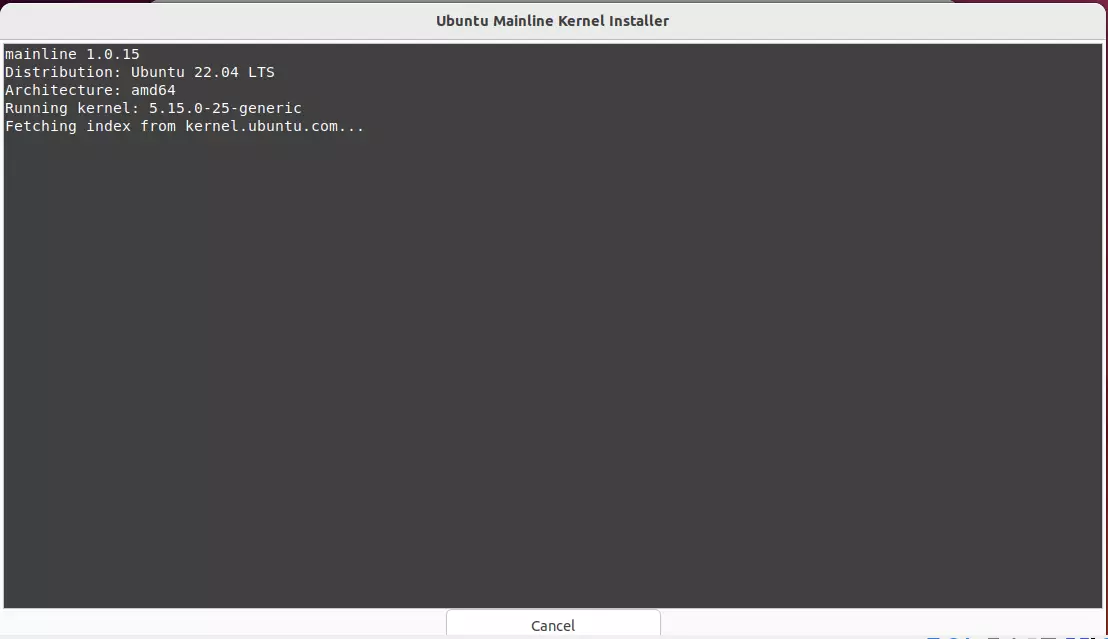 Li ser Ubuntu 22.04 Kernel Linux-a Dawîn Saz bikin an Nûve Bikin 67_8