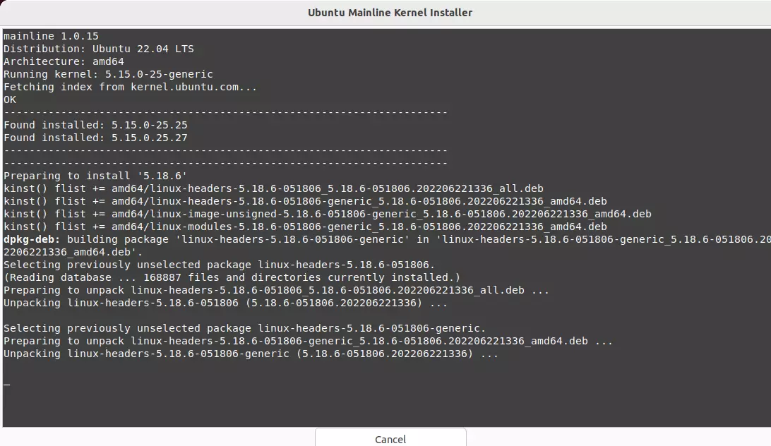 Ubuntu 22.04 に最新の Linux カーネルをインストールまたはアップグレードする 67_9