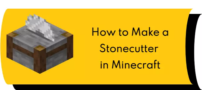 Kumaha Jieun Stonecutter di Minecraft 6800_1