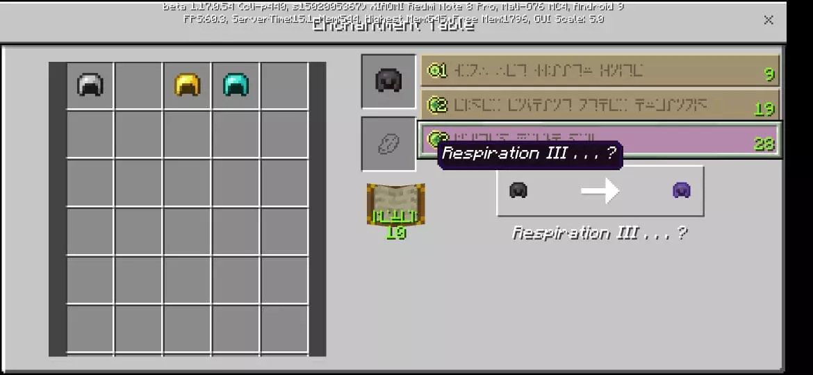 Apa Apa Respirasi ing Minecraft? 6803_6