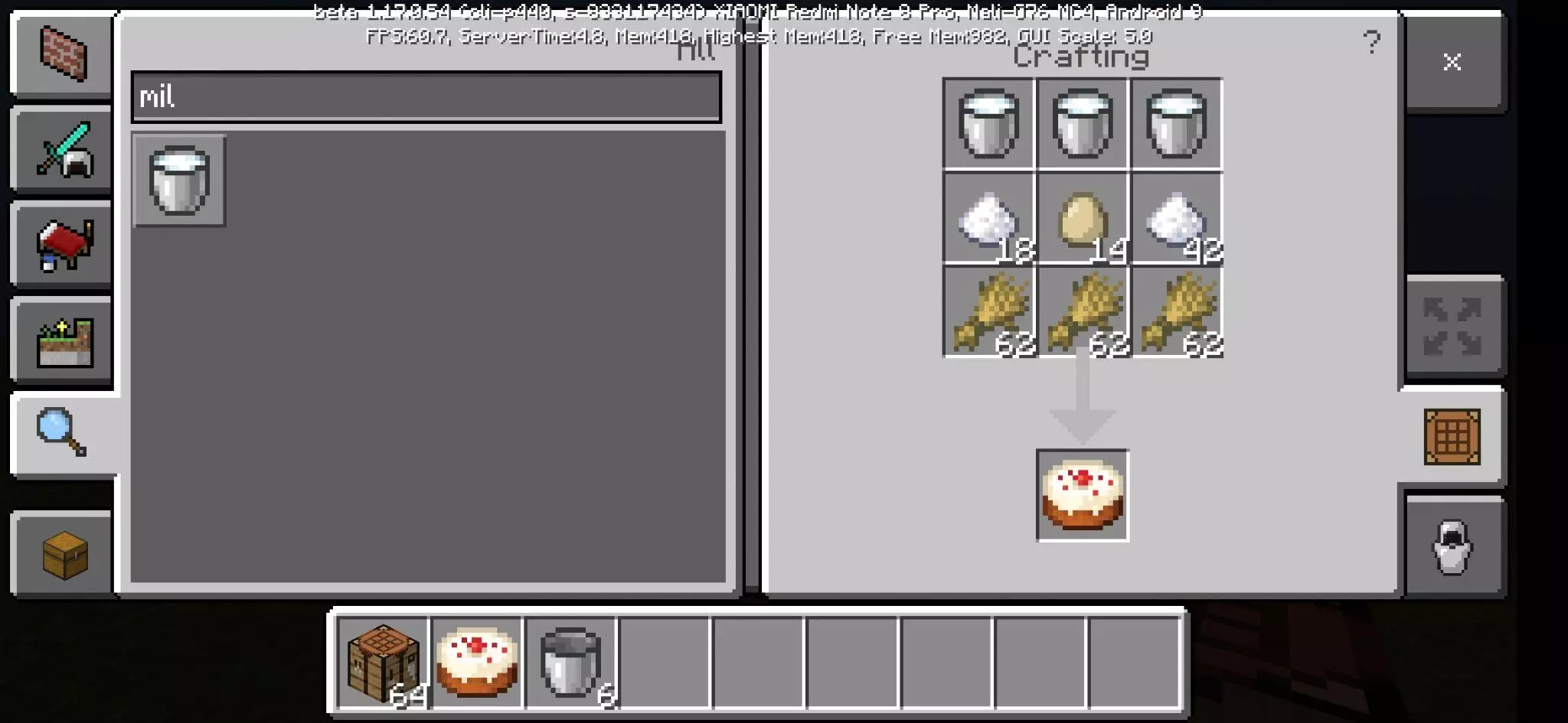 Nigute Ukora Cake muri Minecraft? 6807_7