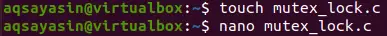 C: pthread_mutex_lock Upotreba funkcije