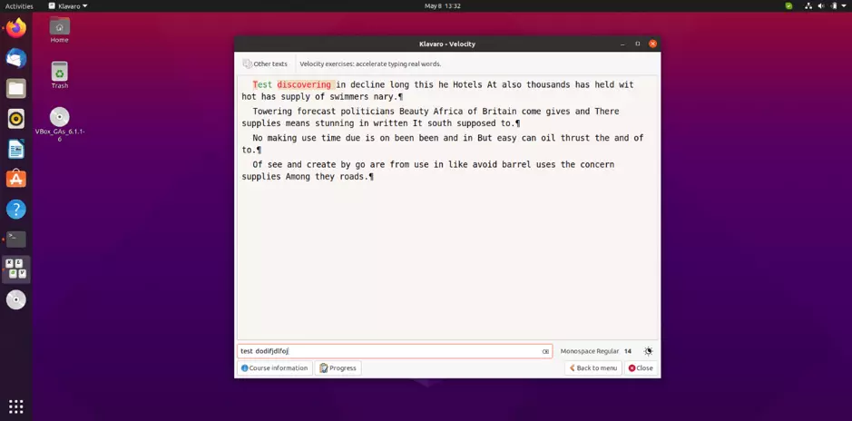 Qhov zoo tshaj plaws Typing Tutors rau Linux 683_1