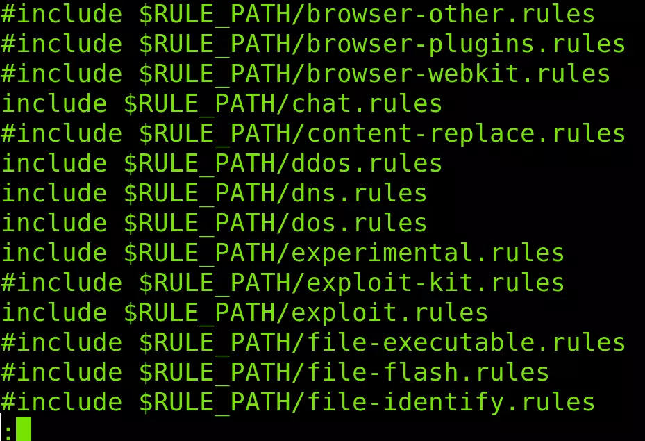 Настройте Snort IDS и создайте правила 685_15