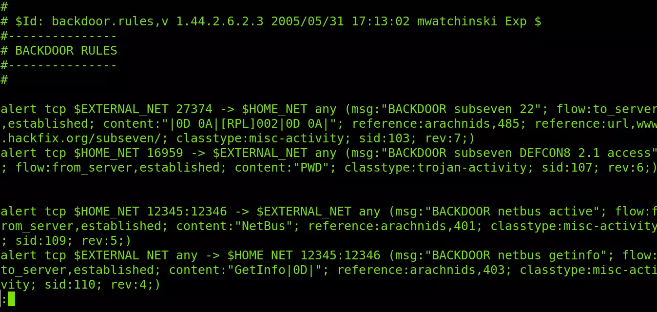 Konfigurirajte Snort IDS in ustvarite pravila 685_17