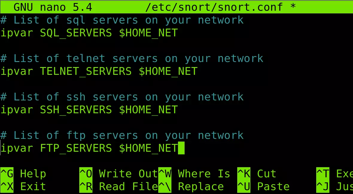 Konfigurirajte Snort IDS in ustvarite pravila 685_9