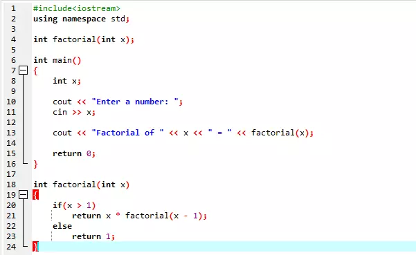 C++ Faktorilo 6863_1