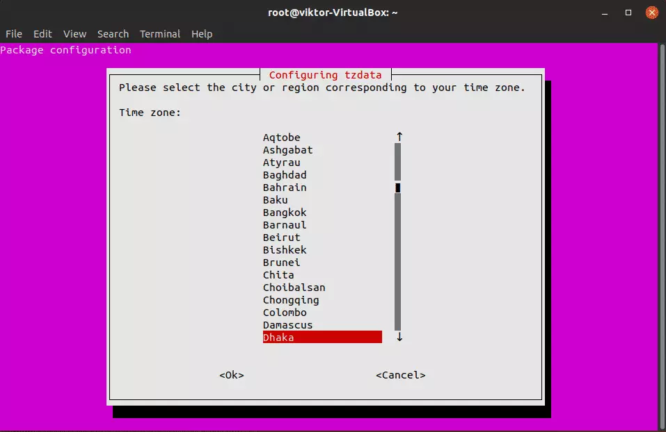 Ustaw strefę czasową Ubuntu 6874_7