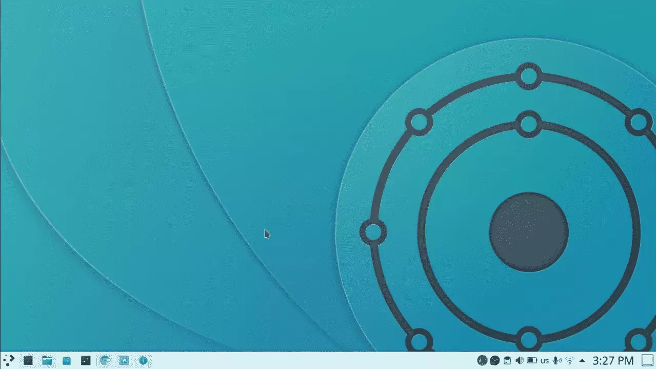KDE plazma pret neonu 6878_1