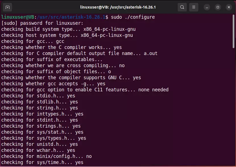 Ubuntu 22.04 တွင် Asterisk ထည့်သွင်းနည်း 68_13