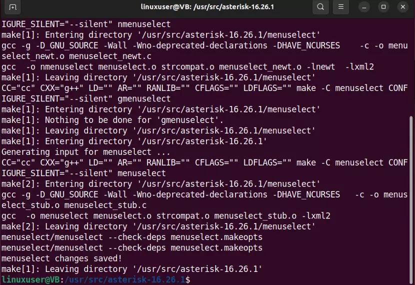 Meriv çawa Asterisk li Ubuntu 22.04 saz dike 68_16