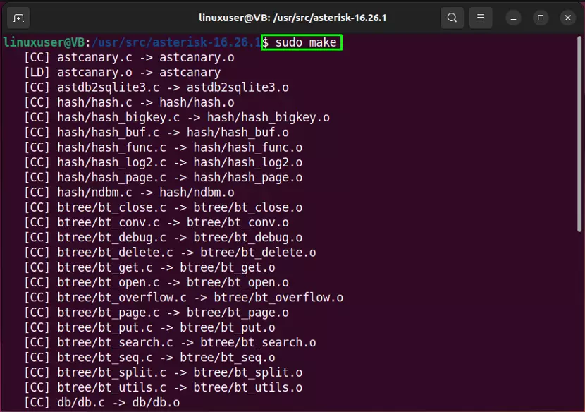 Kako namestiti Asterisk na Ubuntu 22.04 68_17