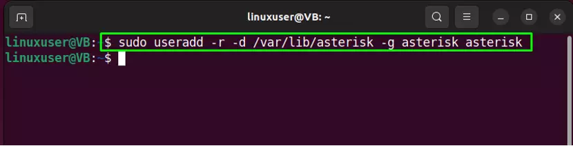 Ինչպես տեղադրել Asterisk-ը Ubuntu 22.04-ում 68_26