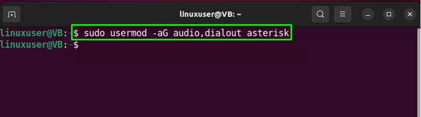Hoe kinne jo Asterisk ynstalleare op Ubuntu 22.04 68_27