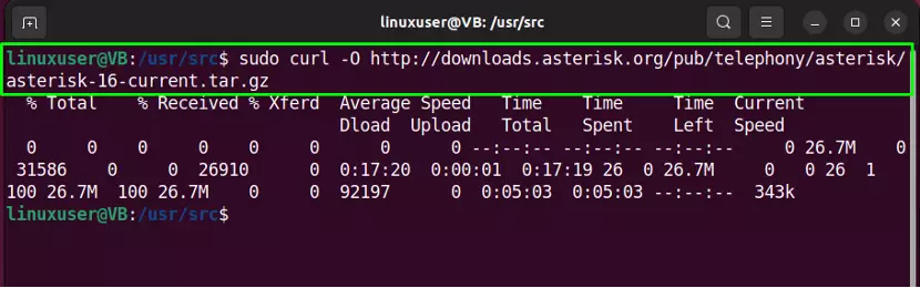 Kako instalirati Asterisk na Ubuntu 22.04 68_5