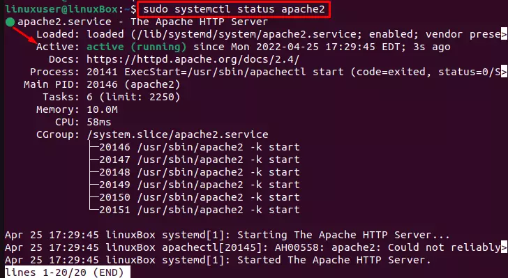 Nainštalujte najnovšie PHP na Ubuntu 22.04 6931_6