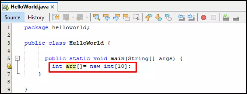 Syntaxe du langage de programmation Java 6951_10