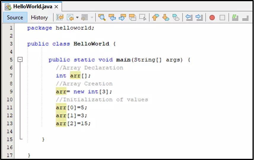 Syntaxe du langage de programmation Java 6951_11