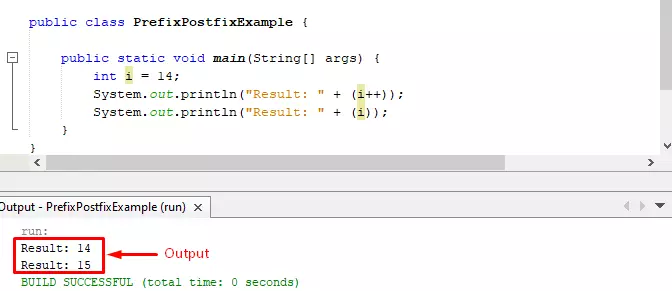 Vad är skillnaden mellan i++ och ++i i java 6962_3