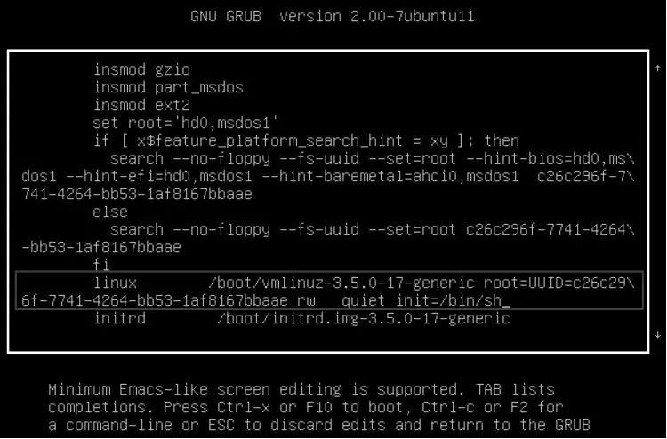Ubuntu හි අමතක වූ මුරපදය නැවත සකසන්නේ කෙසේද 6996_7