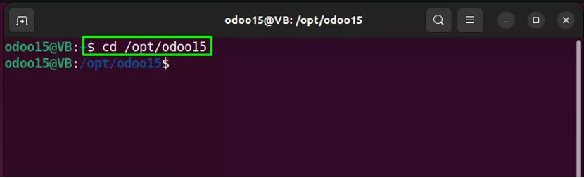 Ubuntu 22.04 मा Odoo 15 कसरी स्थापना गर्ने 69_17