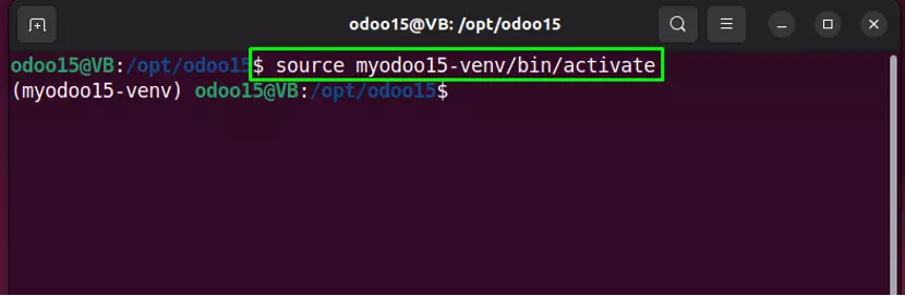 Ինչպես տեղադրել Odoo 15-ը Ubuntu 22.04-ում 69_19