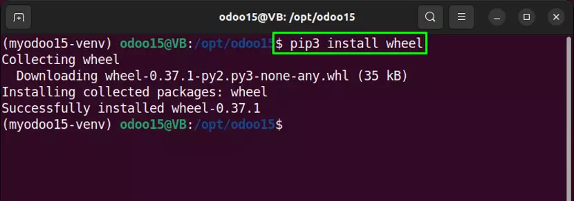 Uyifaka njani iOdoo 15 ku-Ubuntu 22.04 69_20