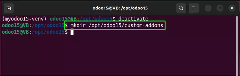 Ubuntu 22.04 मा Odoo 15 कसरी स्थापना गर्ने 69_24