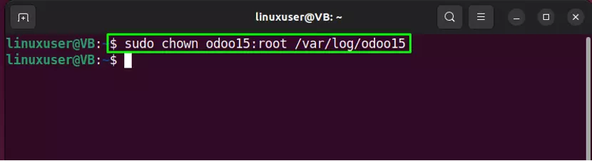 Kā instalēt Odoo 15 Ubuntu 22.04 69_29