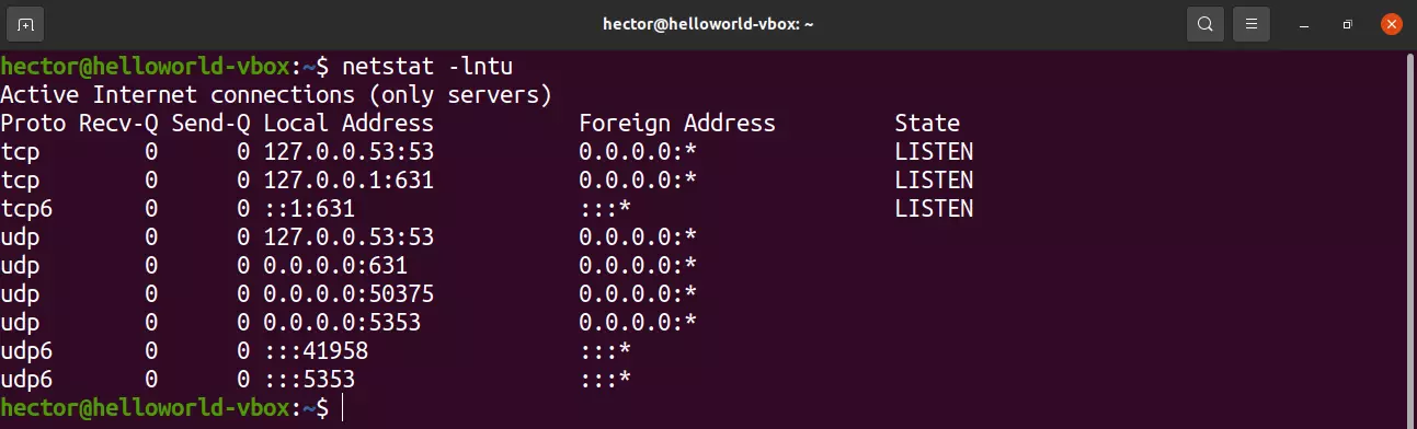 Como listar os portos abertos en Linux? 7001_3