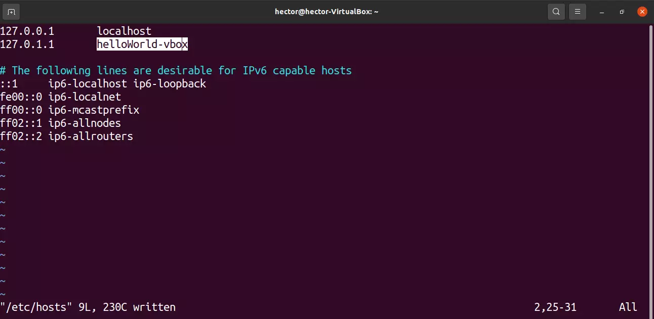 Meriv çawa di Linux-ê de Navê Hostê biguherîne 7003_7