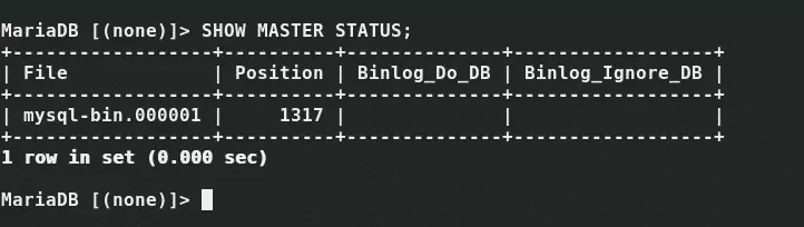 Replicación de MariaDB en RHEL 8/ CentOS 8 7007_12