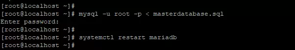 RHEL 8/ CentOS 8 මත MariaDB අනුකරණය 7007_15