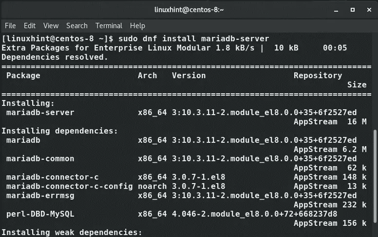 Replicación de MariaDB en RHEL 8/ CentOS 8 7007_2