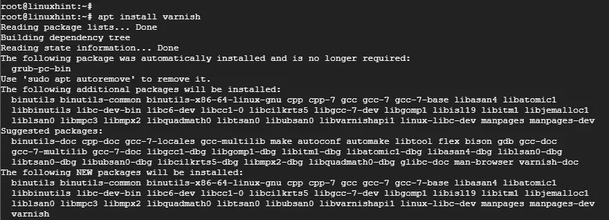 Laki vahemälu seadistamine Ubuntu 18.04-s 7008_4