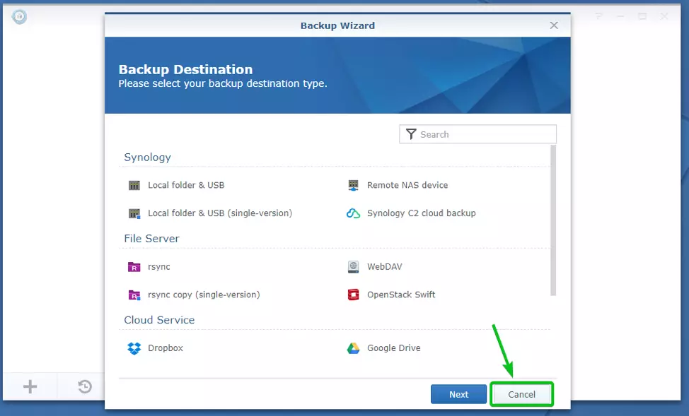 ווי צו נוצן Synology Hyper Backup 7039_10