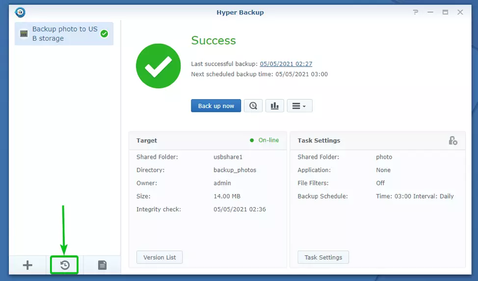 نحوه استفاده از Synology Hyper Backup 7039_111