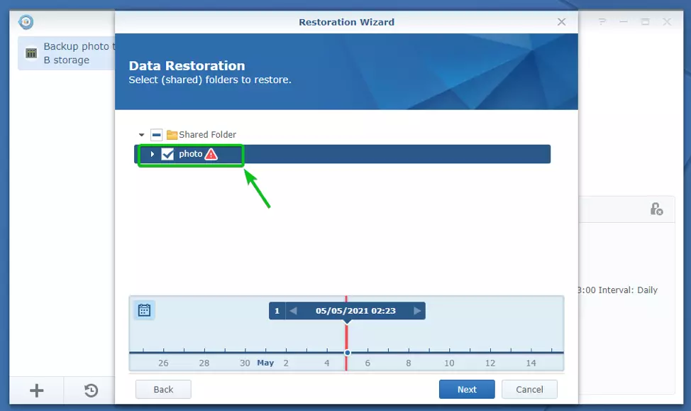 Kaip naudoti „Synology Hyper Backup“. 7039_117