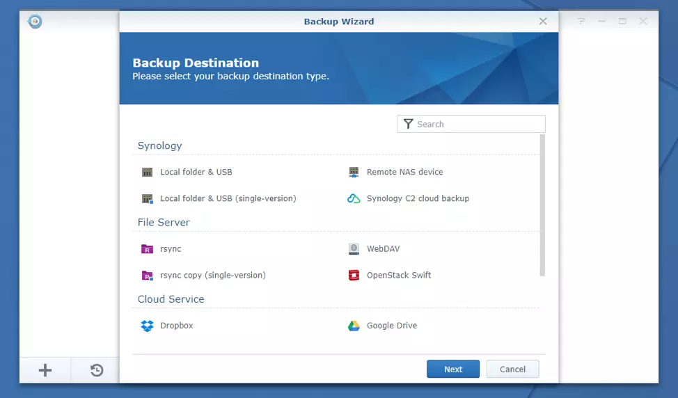 Kā lietot Synology Hyper Backup 7039_22