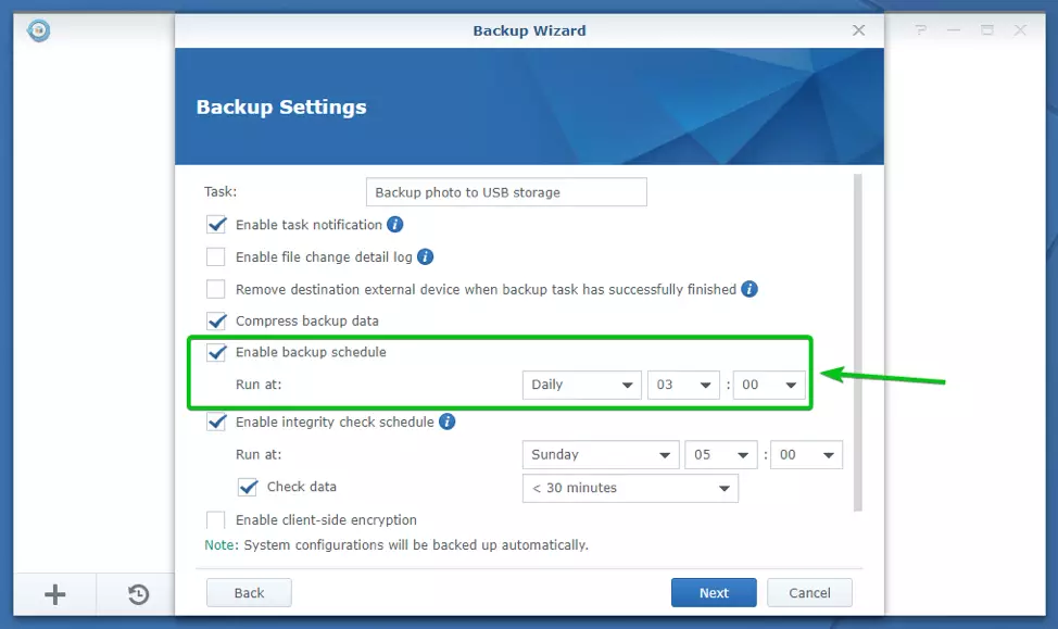 Sådan bruger du Synology Hyper Backup 7039_48