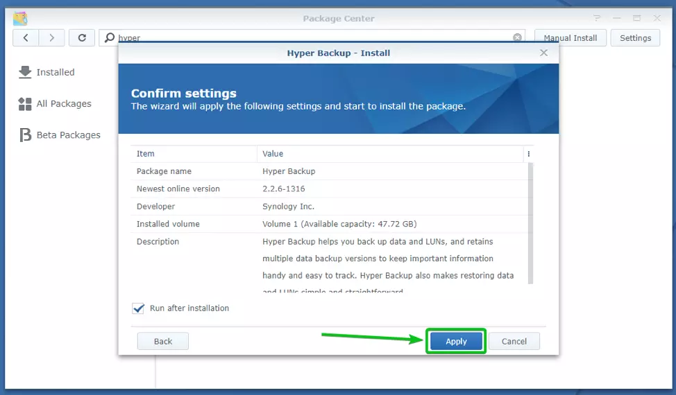 Carane Gunakake Synology Hyper Backup 7039_5