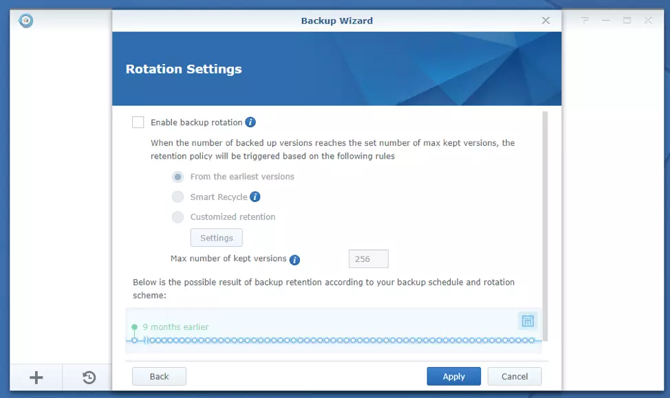 Kaip naudoti „Synology Hyper Backup“. 7039_53